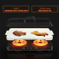 China Electric Induction Heating Plate Cooker with Touch Buttons and Power Source Electric for sale