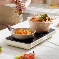 China Household 2000W Electric Induction Cooker with Touch Buttons and Ceramic Glass Plate for sale
