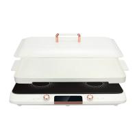 China Household 2000W Electric Induction Cooker with Touch Buttons and Ceramic Glass Plate for sale