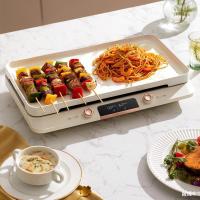 China Household 2000W Electric Induction Cooker with Touch Buttons and Ceramic Glass Plate for sale