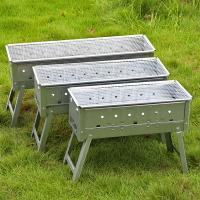 China Charcoal Grill Set for Business Gifts Yakitori Kebab Steel Stainless Portable BBQ Stand for sale
