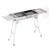 China Foldable Small Portable Charcoal Barbecue Grill with Oxygen Depletion Safety Device for sale