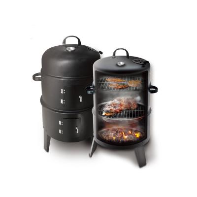 China Outdoor Cooking Portable Charcoal BBQ Grill with Heat Indicator and Charcoal Lump Fuel for sale