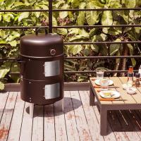 China Outdoor Cooking Portable Charcoal BBQ Grill with Heat Indicator and Charcoal Lump Fuel for sale