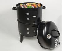 China Outdoor Cooking Portable Charcoal BBQ Grill with Heat Indicator and Charcoal Lump Fuel for sale