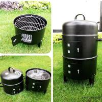 China Metal Type Cold Rolled Steel Charcoal Rottiserie Shawarma Chicken BBQ Barbecue Grill for sale