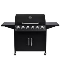 China Portable Trolley Cart Bbq Gas Grill Perfect for Outdoor Cooking and Entertaining for sale