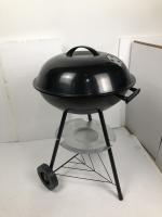 China Outdoor Cooking Round Charcoal BBQ Grill with Wheels 17 Inches Garden Picnic Camping for sale