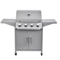 China Moveable High Heat Stainless Steel Gas Type Butane Rotisserie Barbecue Oven Bbq Grill for sale