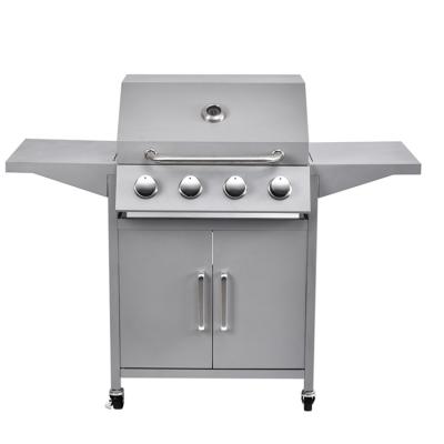 China Moveable High Heat Stainless Steel Gas Type Butane Rotisserie Barbecue Oven Bbq Grill for sale
