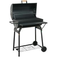 China Steel Iron BBQ Grill for Backyard Party Picnic Camping Meats Smokers 78*73.5*103.5 cm for sale