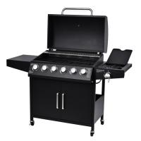 China 149*55*109 cm Gas Grill And Oven Bbq Stainless Hybrid Grill For Outdoor Barbecue for sale