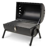 China Compact Pellet Charcoal BBQ Meat Smokers Machine Small Portable Mini Smoker Grill for sale