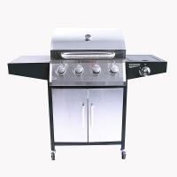 China Outdoor Commercial Balcony Barbecue Gas Grill with Stainless Steel Portable Design for sale