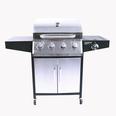 China Outdoor Commercial Balcony Barbecue Gas Grill with Stainless Steel Portable Design for sale