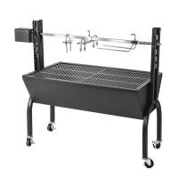 China Adjustable Height Rotisserie Grill Machine Stainless Steel Roaster for Outdoor BBQ Party for sale