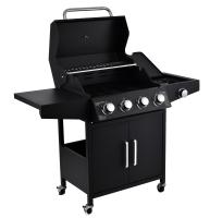China Backyard BBQ Smokeless Portable Outdoor BBQ Gas Grill Smoker with Temperature Control for sale