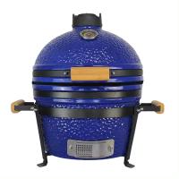 China 15-24 Inch Pellet Smoker Barbecue Charcoal Kebab Green Egg Grill BBQ Ceramic Grill Kamado for sale