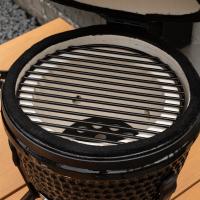 China 48*36*58cm Galvanized Portable Smoker Kamado Ceramic Grill with Lid and Ventilation for sale