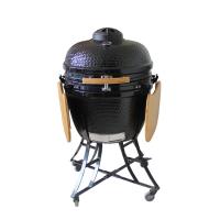 China Custom 24 Inch Kamado BBQ Grill Outdoor Ceramic Charcoal Cooker for Perfect Barbecuing for sale