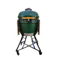 China Custom 24 Inch Kamado BBQ Grill Outdoor Ceramic Charcoal Cooker for Perfect Barbecuing for sale