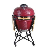 China Custom 24 Inch Kamado BBQ Grill Outdoor Ceramic Charcoal Cooker for Perfect Barbecuing for sale
