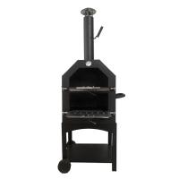 China Grills Outdoor Pizza Oven Barbecue Stove with Professional Powder Coated BBQ Grill for sale