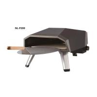 China Black 12 inch Gas Comercial Pizza Oven BBQ Grill Home Built in Gas Machine Pizza Stone Tools Portable Pizza Ovens for sale