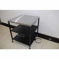 China Digital Timer Control Pizza Cart Table for Home and Outdoor Party Space Optimization for sale