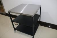 China Digital Timer Control Pizza Cart Table for Home and Outdoor Party Space Optimization for sale
