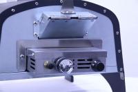 China Stainless Steel Portable Wood Fire Pizza Oven With Chimney Embers For Camping Cooking for sale