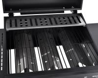 China 48*41cm Cooking Area Rotary Smokeless Natural Gas Grill with Side Shelf 35.5*42.5cm*2 for sale