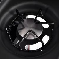 China Natural Gas Customized Logo Acceptable Stainless Steel BBQ Grill with Side Bunner for sale