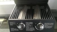 China 55*46.5*41cm Portable Gas BBQ Grill Outdoor Kitchen with Steel Metal Type Gas Grill for sale