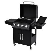 China Outdoor Bbq Portable Kitchen Grill Barbecue Oven Grills for Parking Size 73*68*48 for sale