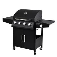 China Outdoor Bbq Portable Kitchen Grill Barbecue Oven Grills for Parking Size 73*68*48 for sale