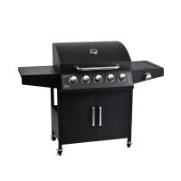 China Propane Fuel Burners Barbecue Smoke Stove Rotisserie Chicken Food Truck Cart With Gas Grill And Fryer Machine for sale