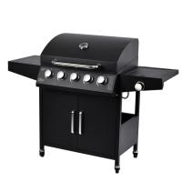 China Picnic Rotisserie BBQ Grill with Gas Charcoal Propane and Easily Assembled Outdoor Design for sale
