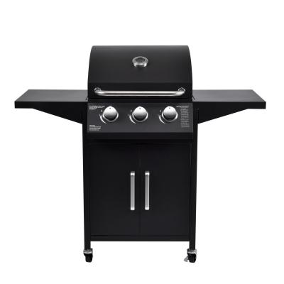 China Stainless Steel Propane Rotisserie Gas BBQ Grill 3 Burners for Garden Outdoor Camping for sale