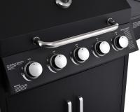 China OEM 5 1 Burners GSA Grills Commercial Barbecue Chicken Grill Machine BBQ Grill Smoker for sale