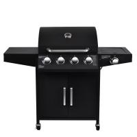 China 430SS Warming Grid 4 1 Burners Stainless Steel Gas BBQ Grill for Modern Style Cooking for sale