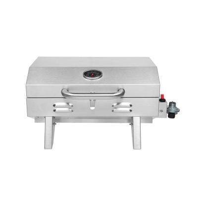 China 8.7kg Portable Stainless Steel Gas Grill BBQ Grill for Outdoor Camping Compact Design for sale