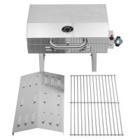 China 8.7kg Portable Stainless Steel Gas Grill BBQ Grill for Outdoor Camping Compact Design for sale