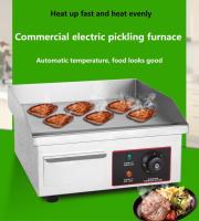 China Stainless Steel Flat Bottom Table Electric Griddles for Kitchen Restaurant Equipment for sale