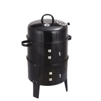China Chrome Plated 3 In 1 Charcoal BBQ Grill for Versatile Cooking and Rotisserie Roasting for sale