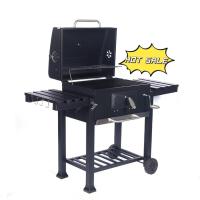 China 36.5*48.5cm Side Shelf Charcoal Grill Mesh for Multifunctional Stainless Steel BBQ Trolley for sale