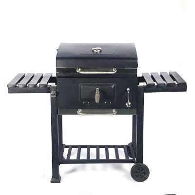 China Outdoor Camping Grills High Temperature Chrome Steel Cooking Grid Charcoal Bbq Smoker for sale