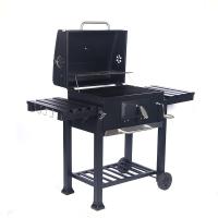 China Outdoor Camping Grills High Temperature Chrome Steel Cooking Grid Charcoal Bbq Smoker for sale
