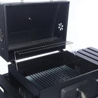 China Outdoor Camping Grills High Temperature Chrome Steel Cooking Grid Charcoal Bbq Smoker for sale