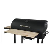 China Professional Restaurant Charcoal Grill Gas BBQ with Powder Coated Vertical Style Oven for sale